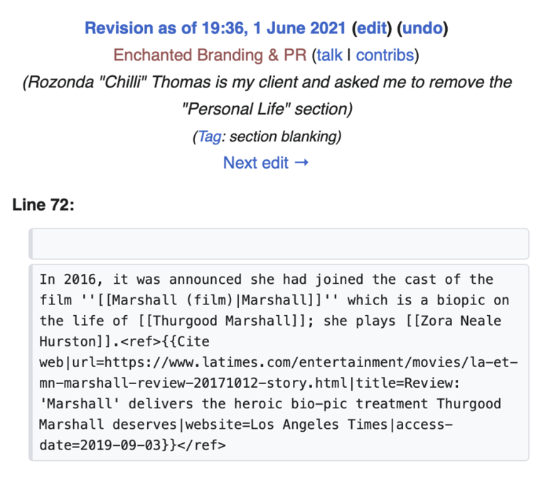 Edit War Breaks Out on Chilli’s Wikipedia Page Over Trump Donations