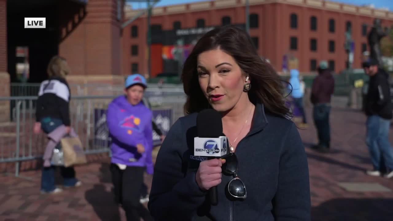 Denver7's Danielle Grant live from Coors Field on opening day