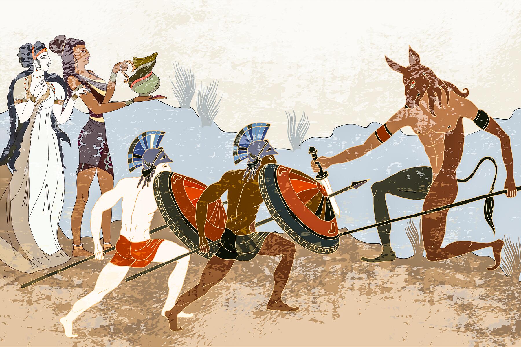 Archaeologists discovered the 'Minotaur's labyrinth'... but there's a ...