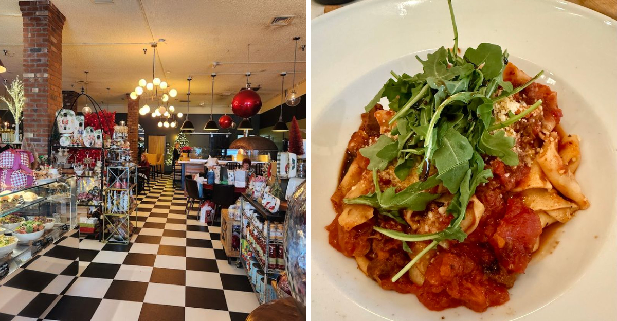 This tiny Oregon market features Italian cuisine, fresh pasta, and ...