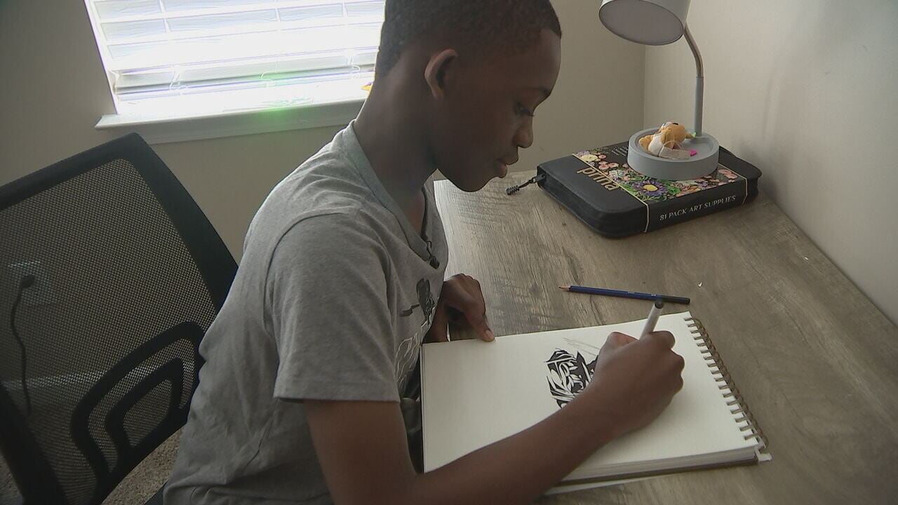 Just couldn’t stop: Teen artist with autism shines in national competition