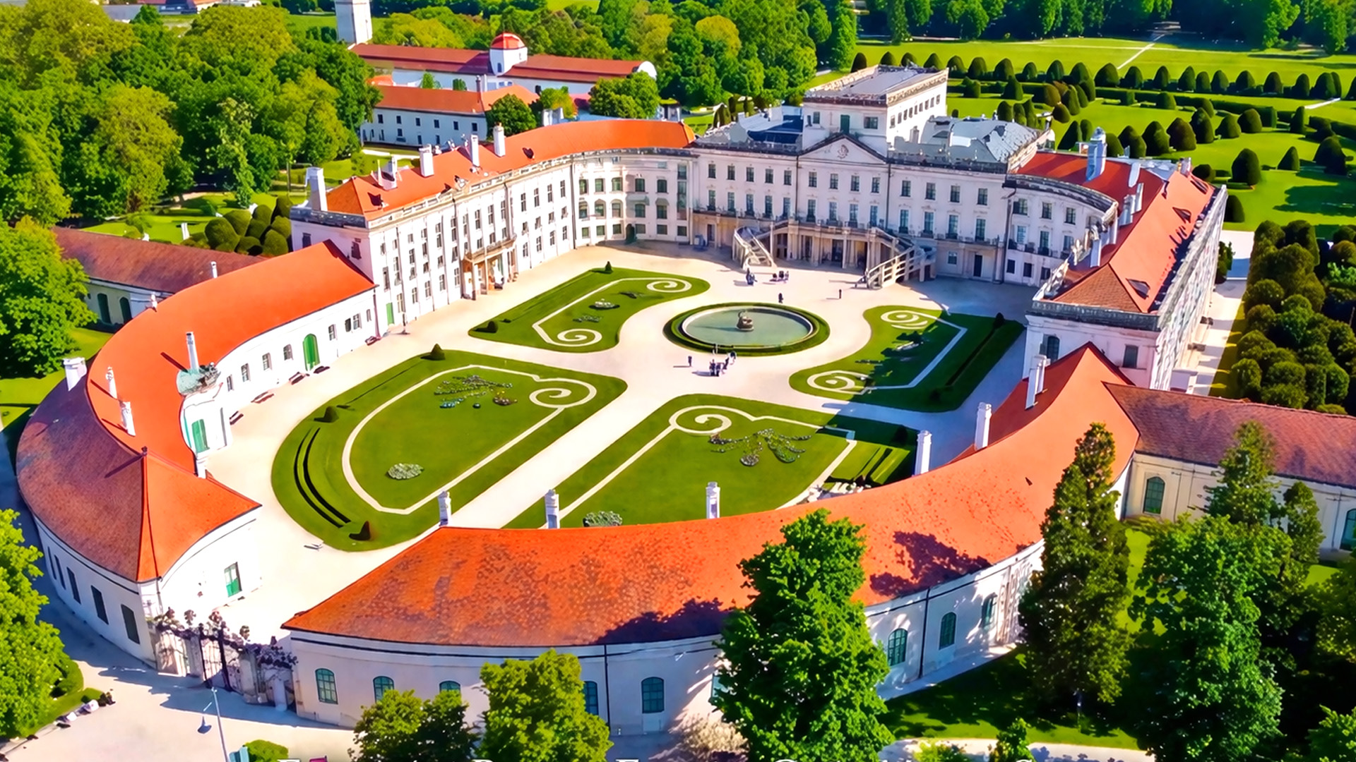 Why is this palace designed with such precision?