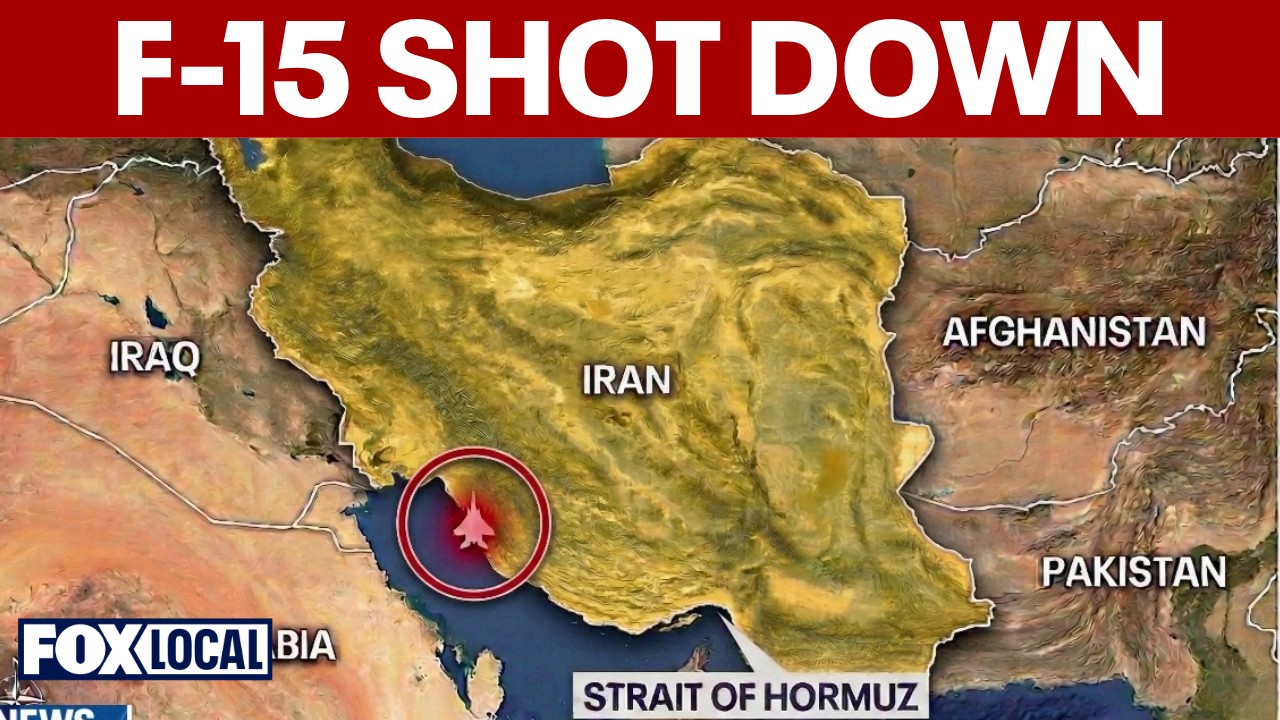 US fighter jet shot down in Iran, 1 pilot rescued
