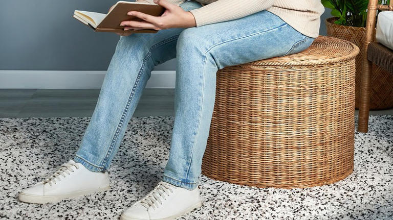 14 best IKEA ottomans & pouffes, according to reviews