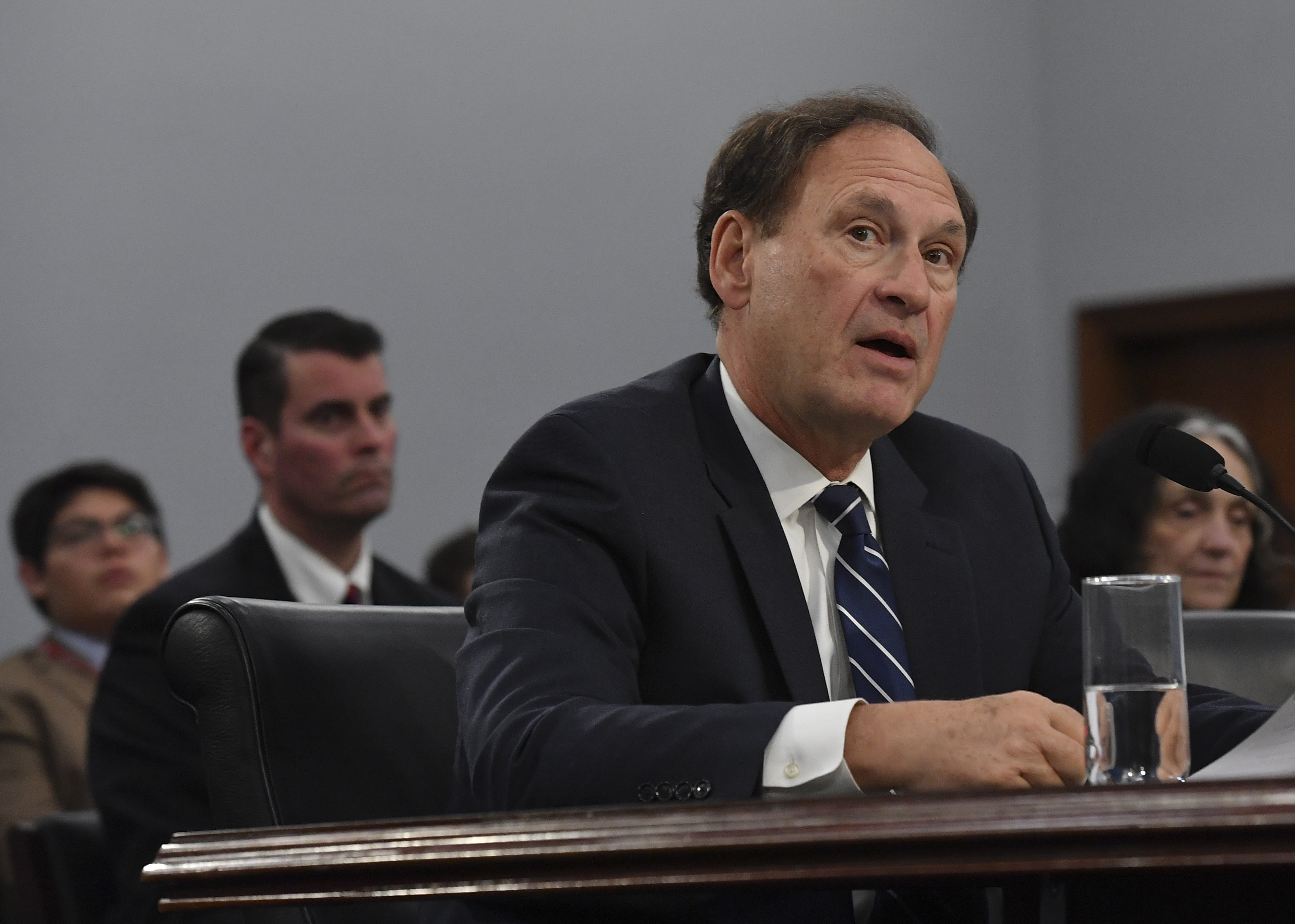 Justice Alito 'felt ill' at March event, was examined by doctor, court says