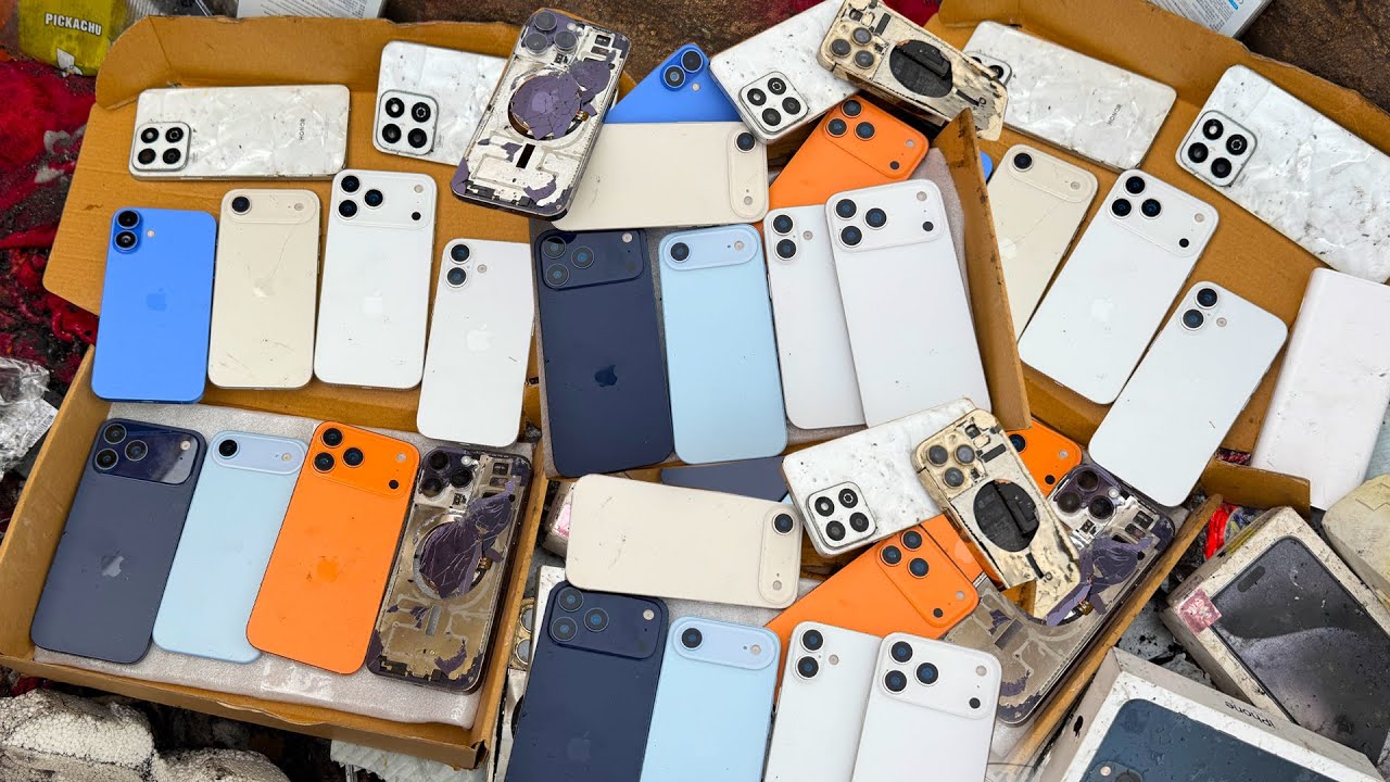 Watch me fix broken iPhones like a pro!