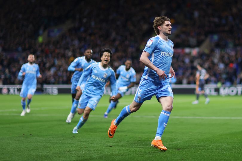 Coventry City's final six games compared to Premier League promotion ...