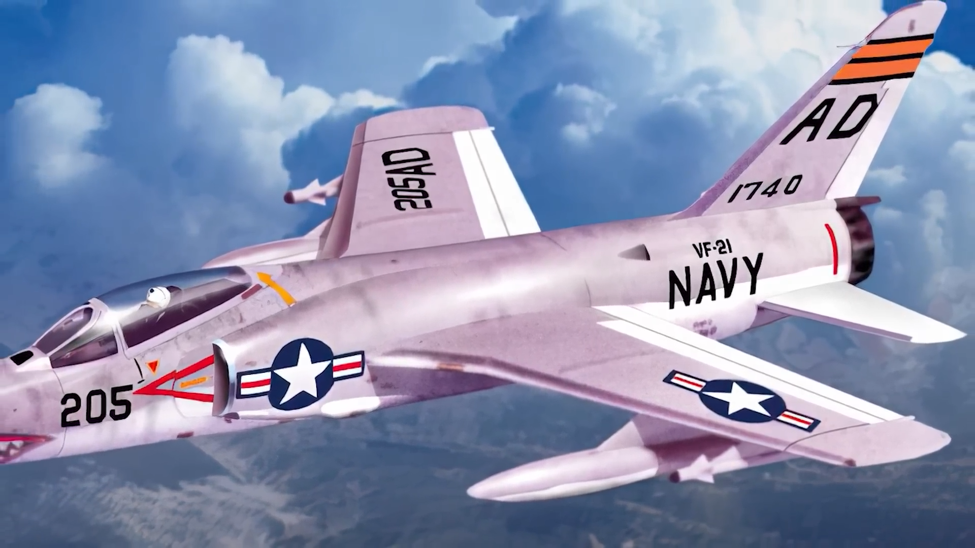 The US Navy jet that flew so fast it shot itself down