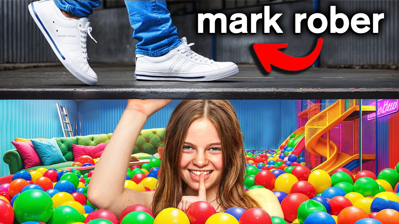 I built a secret room in a ball pit! 🏰