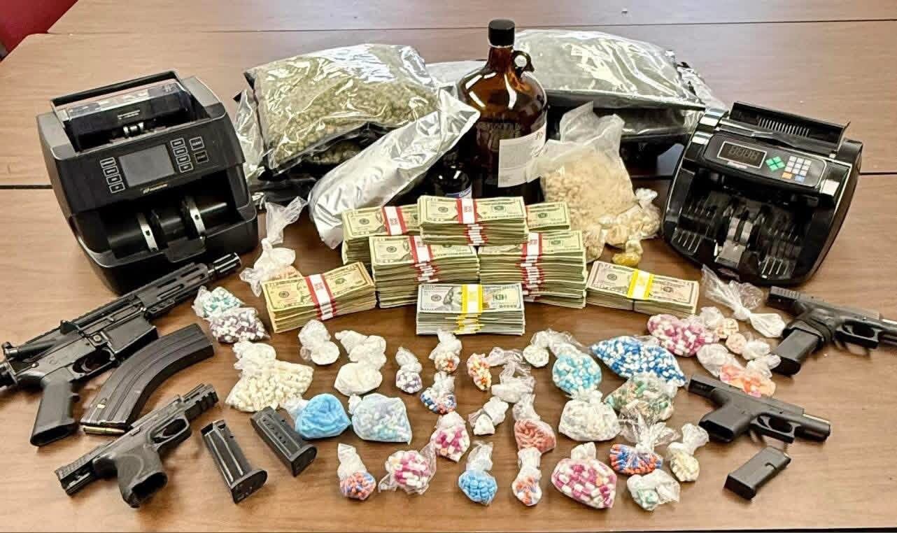 Eufaula drug raid nets large stash of pills, cash and guns, officials say