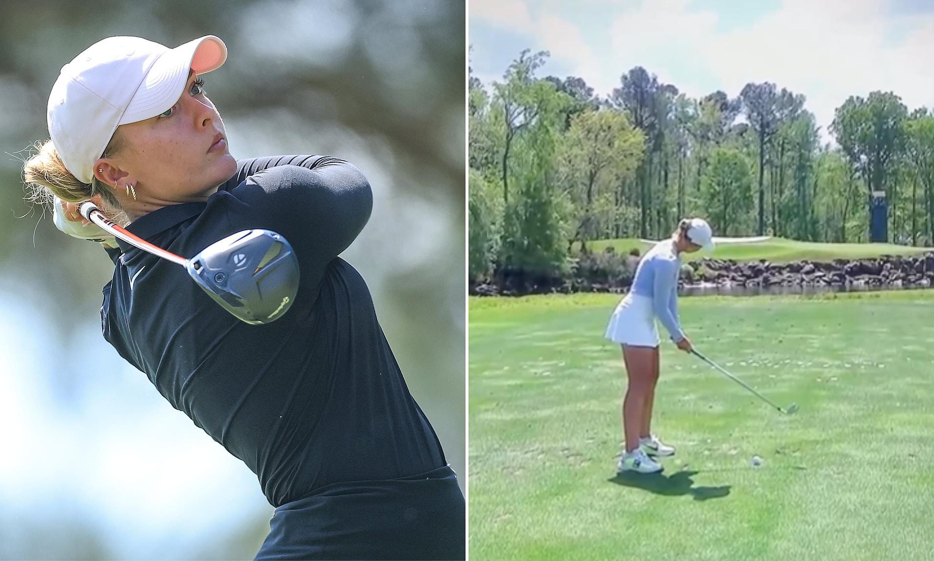 Fans slam golfer after she explains cause behind cringe viral video of ...