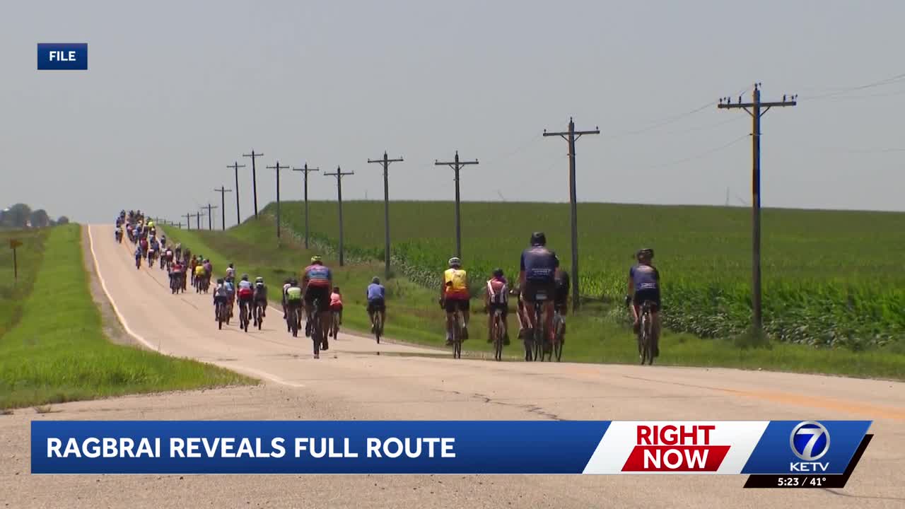 RAGBRAI route 2026: Full list of pass-through towns between Onawa and ...