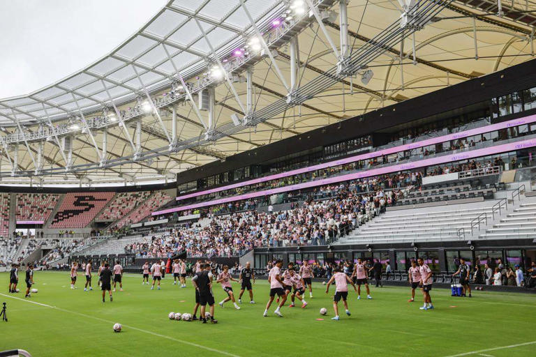 Get a first look inside Inter Miami's new $350M stadium with fans ...