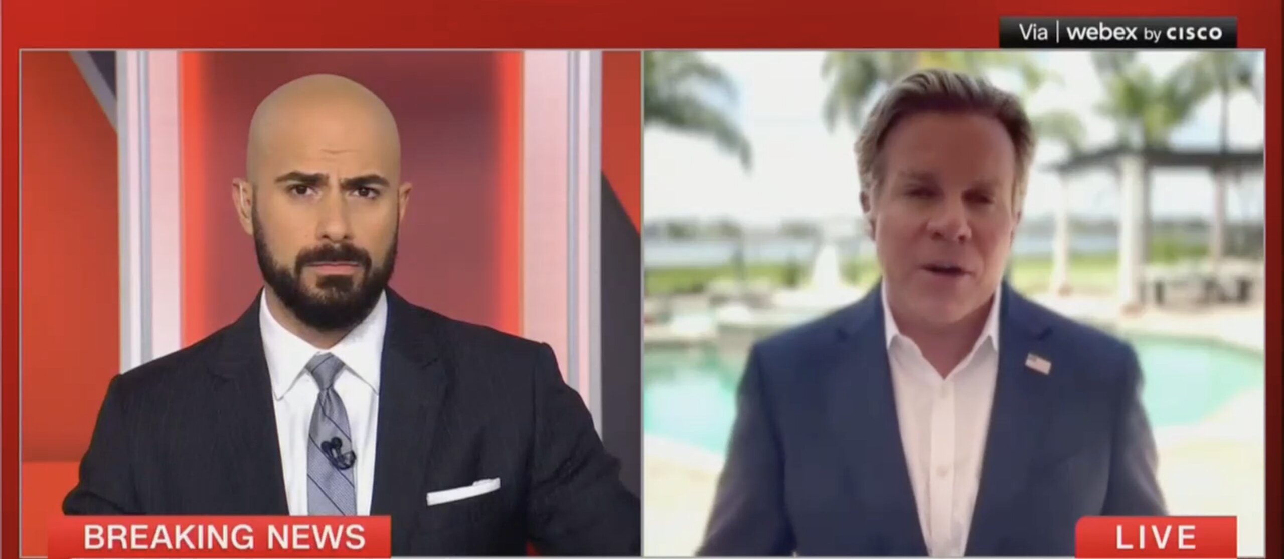 It sounds like regime change! CNN anchor presses Republican over Trump ...