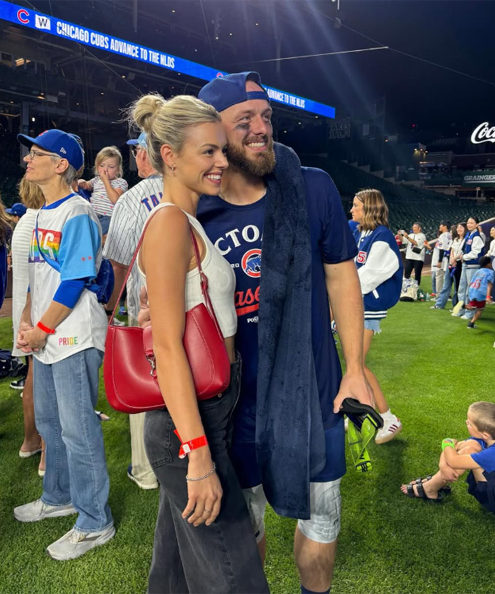 Cubs star Michael Busch announces engagement to Haylee Schreen: 'Ready ...
