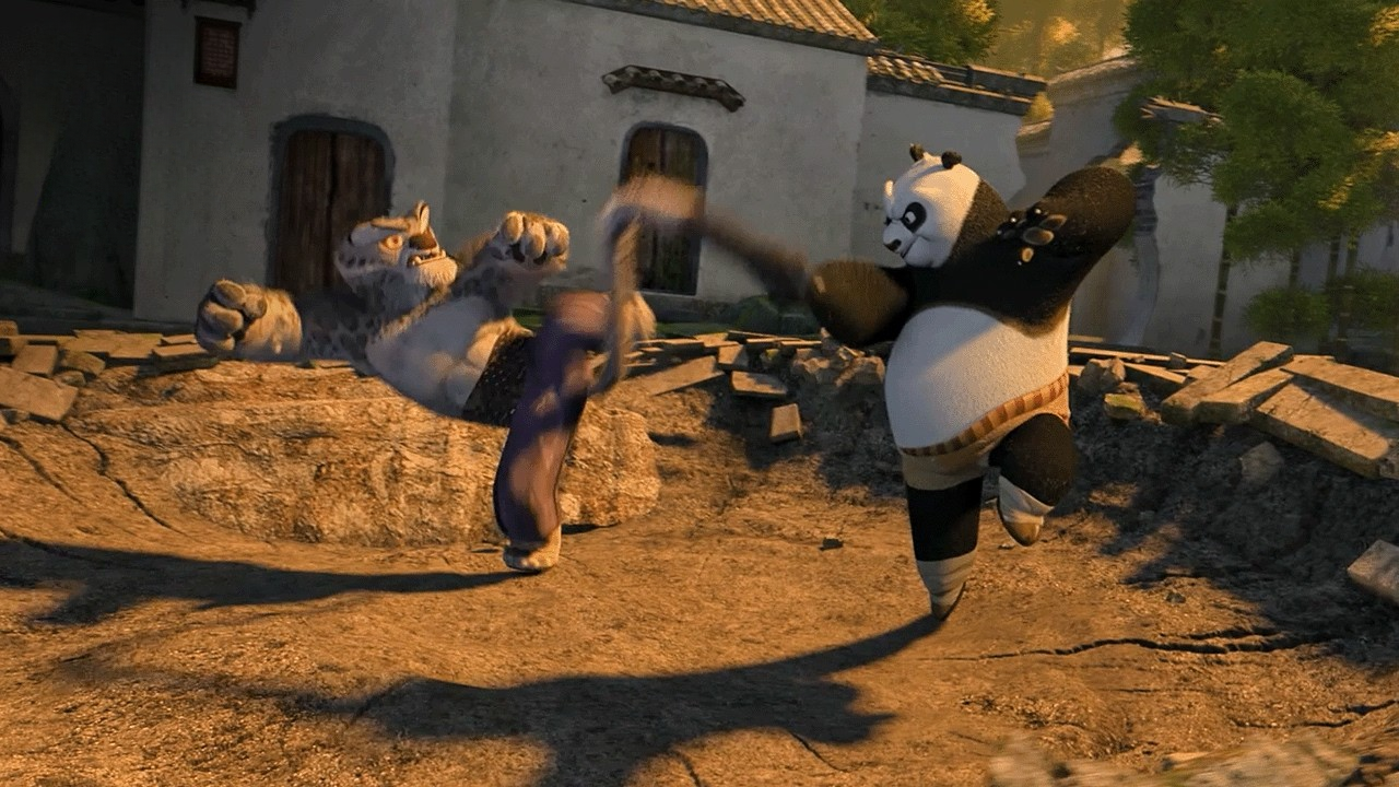 The final battle for the dragon scroll (full scene) | Kung Fu Panda