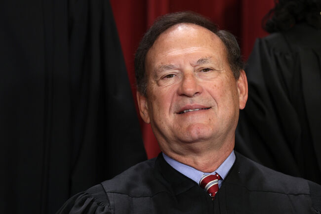 Supreme Court Justice Samuel Alito fell ill last month