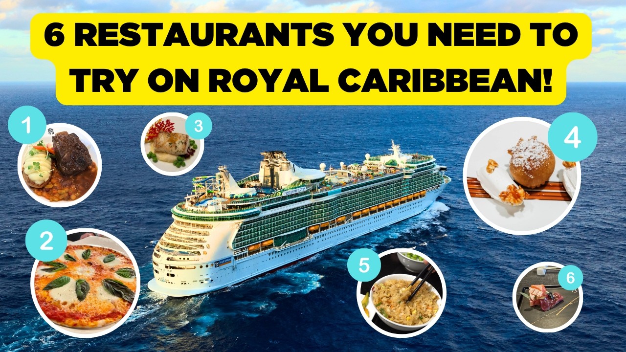 I can’t believe I missed these Royal Caribbean spots! 🍽️