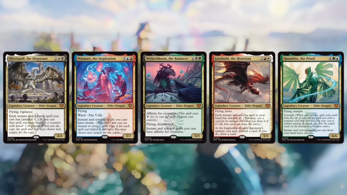 MTG secrets of Strixhaven: Exciting new elder dragons revealed