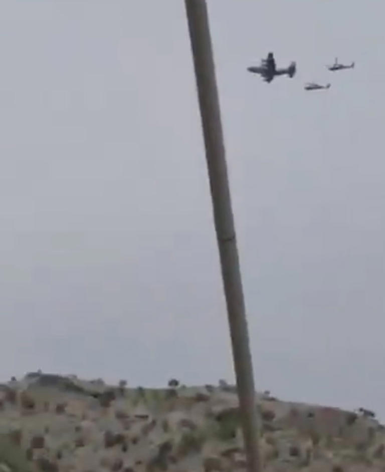US military aircraft spotted flying over Iran as crew hunts for missing ...