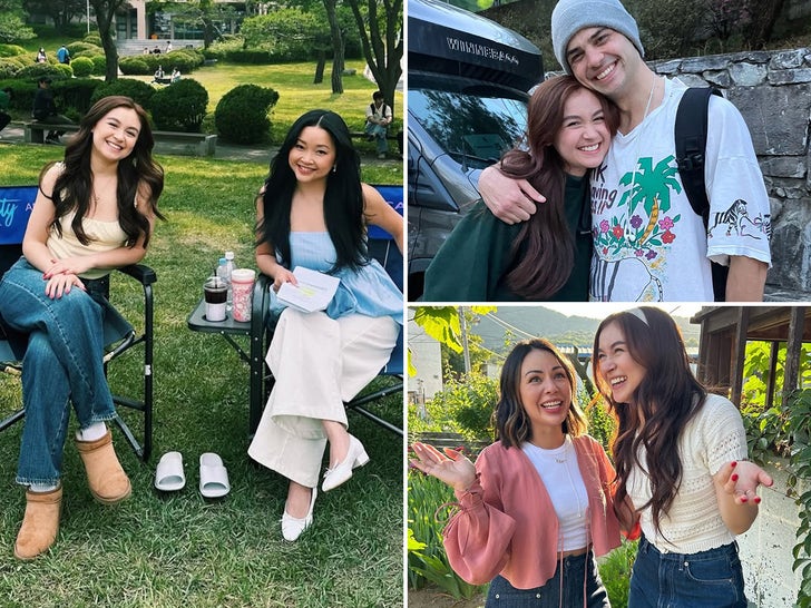 Netflix's 'XO, Kitty' behind the scenes pics