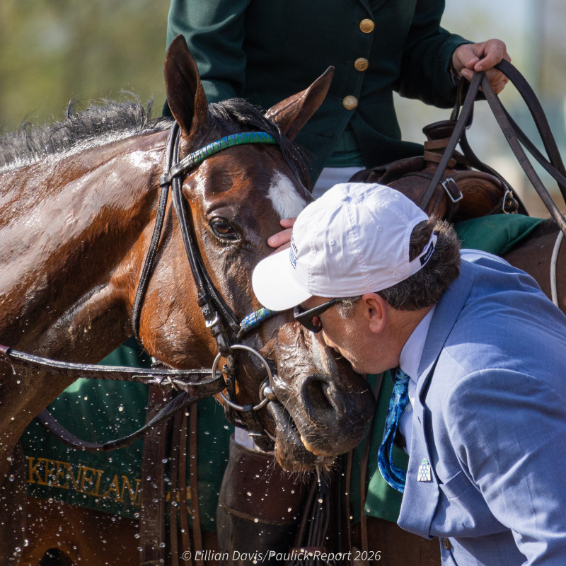 Redemption for Percy's Bar; filly takes narrow inside route to Ashland ...
