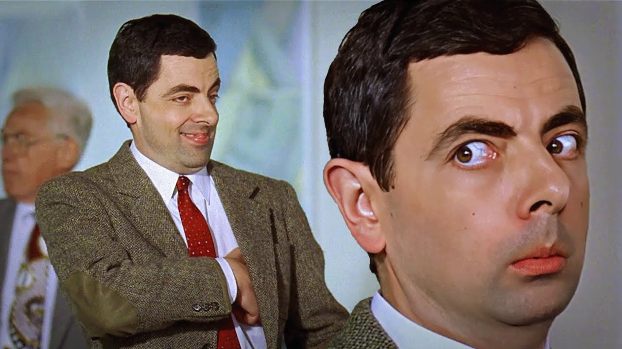 Mr. Bean's hand gun prank | Bean (Rowan Atkinson)