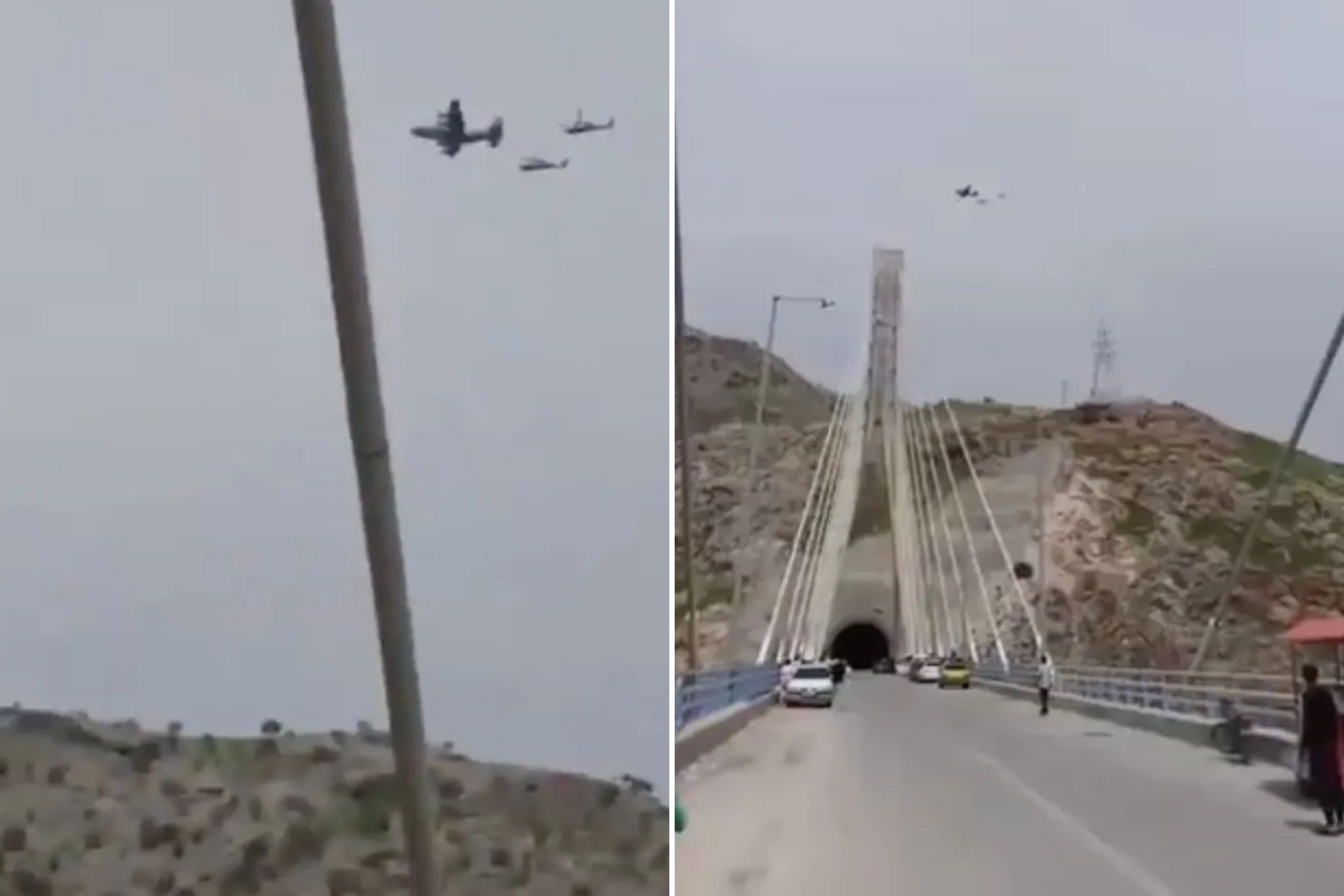 US military aircraft spotted flying over Iran as crew hunts for missing ...