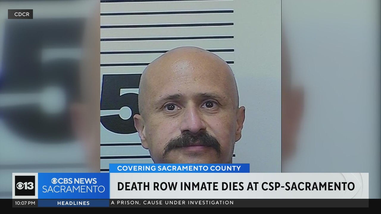 Death row inmate dies at California State Prison, Sacramento