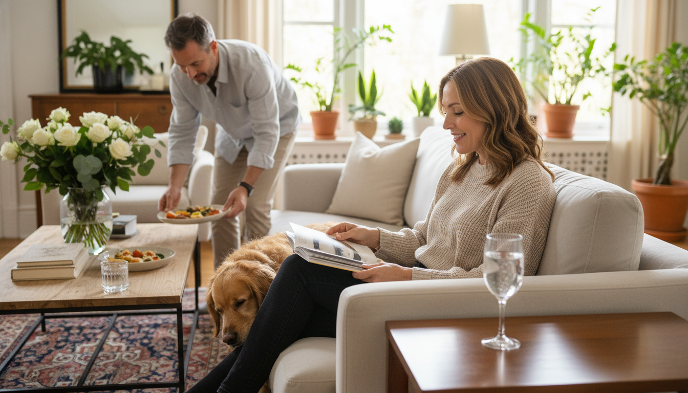 What to do when guests arrive early
