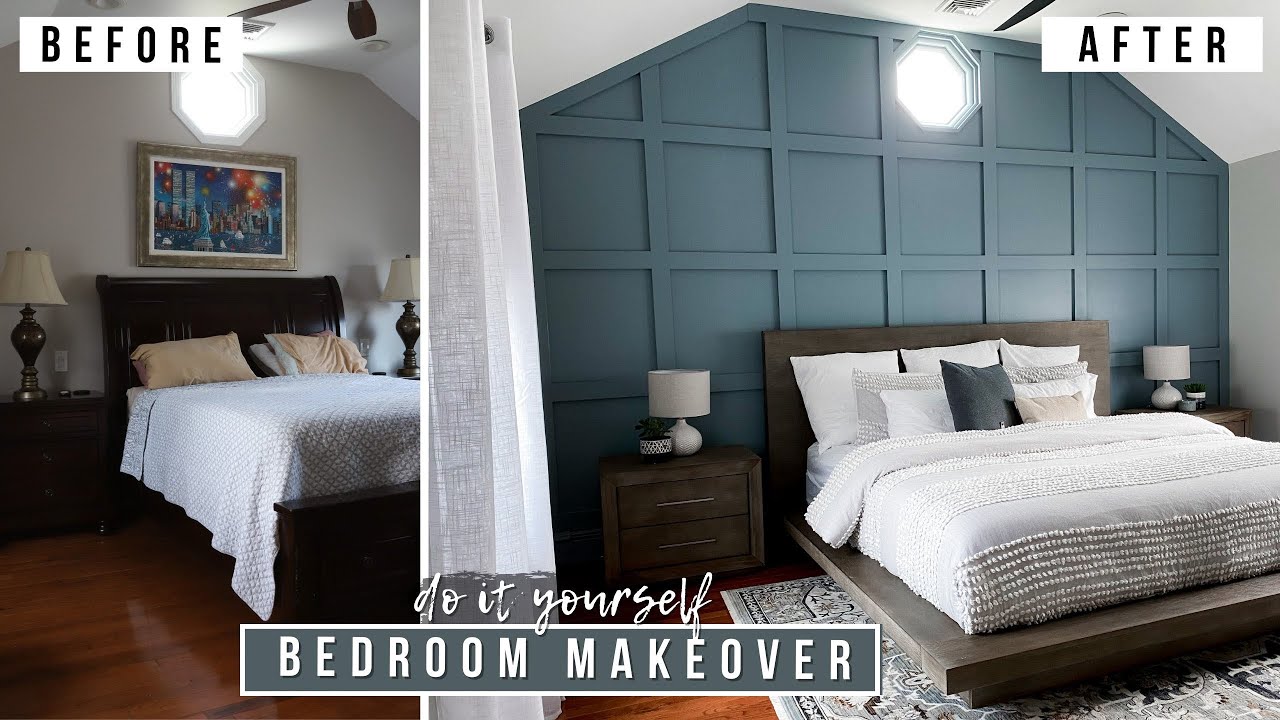 Before and after: my parents' dream bedroom