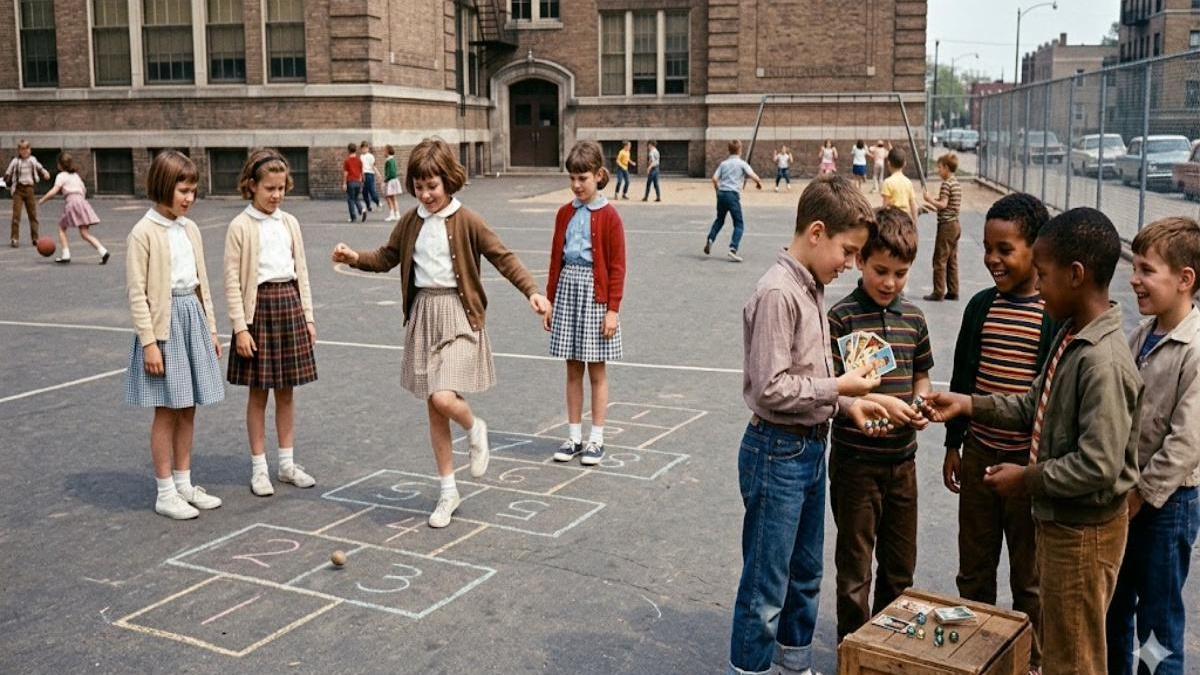 What recess was like in the 1960s: 2 activities that defined a generation