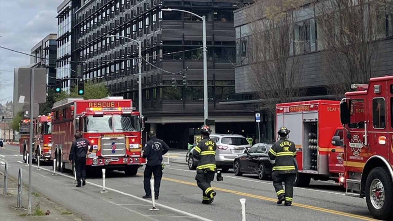 Seattle Fire Department responds to reported high-rise fire