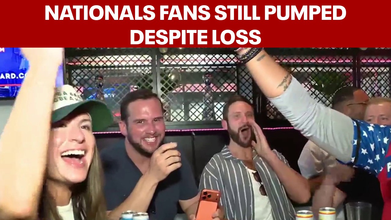 Nationals fans still bring the energy despite loss in season opener