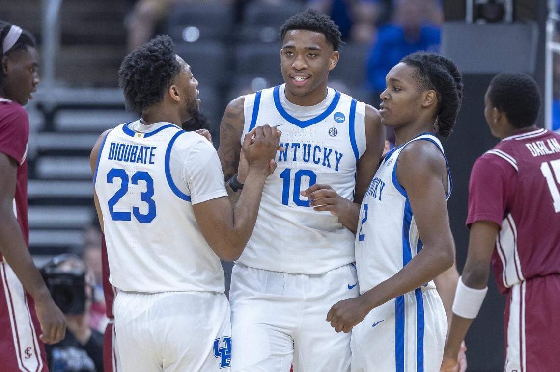 Brandon Garrison is leaving the Kentucky basketball team after two seasons