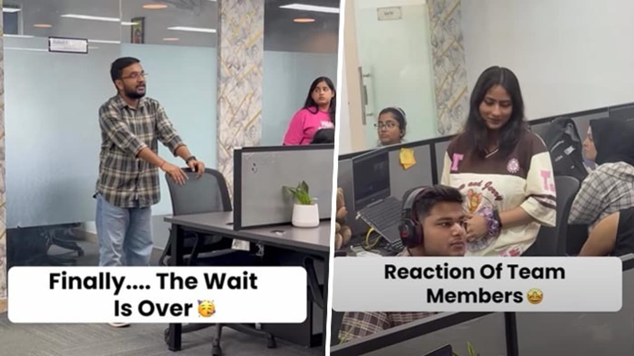 Viral video alert! Noida boss announces Goa trip, employees left ...