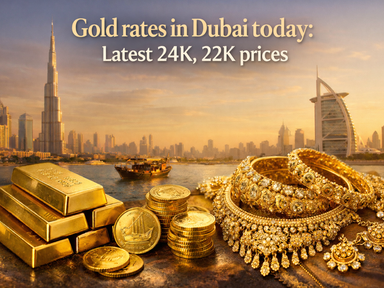 Dubai gold rates April 4, 2026: Latest 24K, 22K prices at Kalyan ...