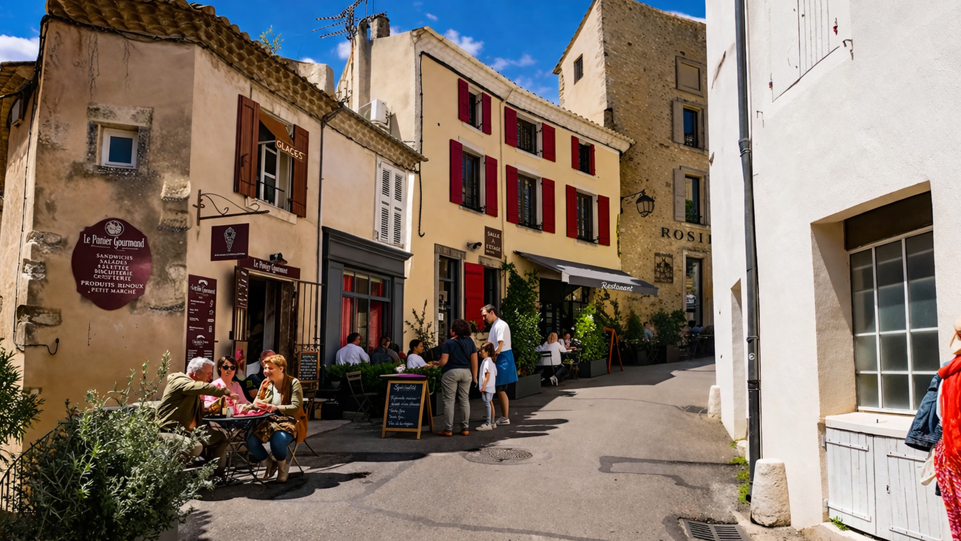 Gordes France scenic village Provence views (4K)