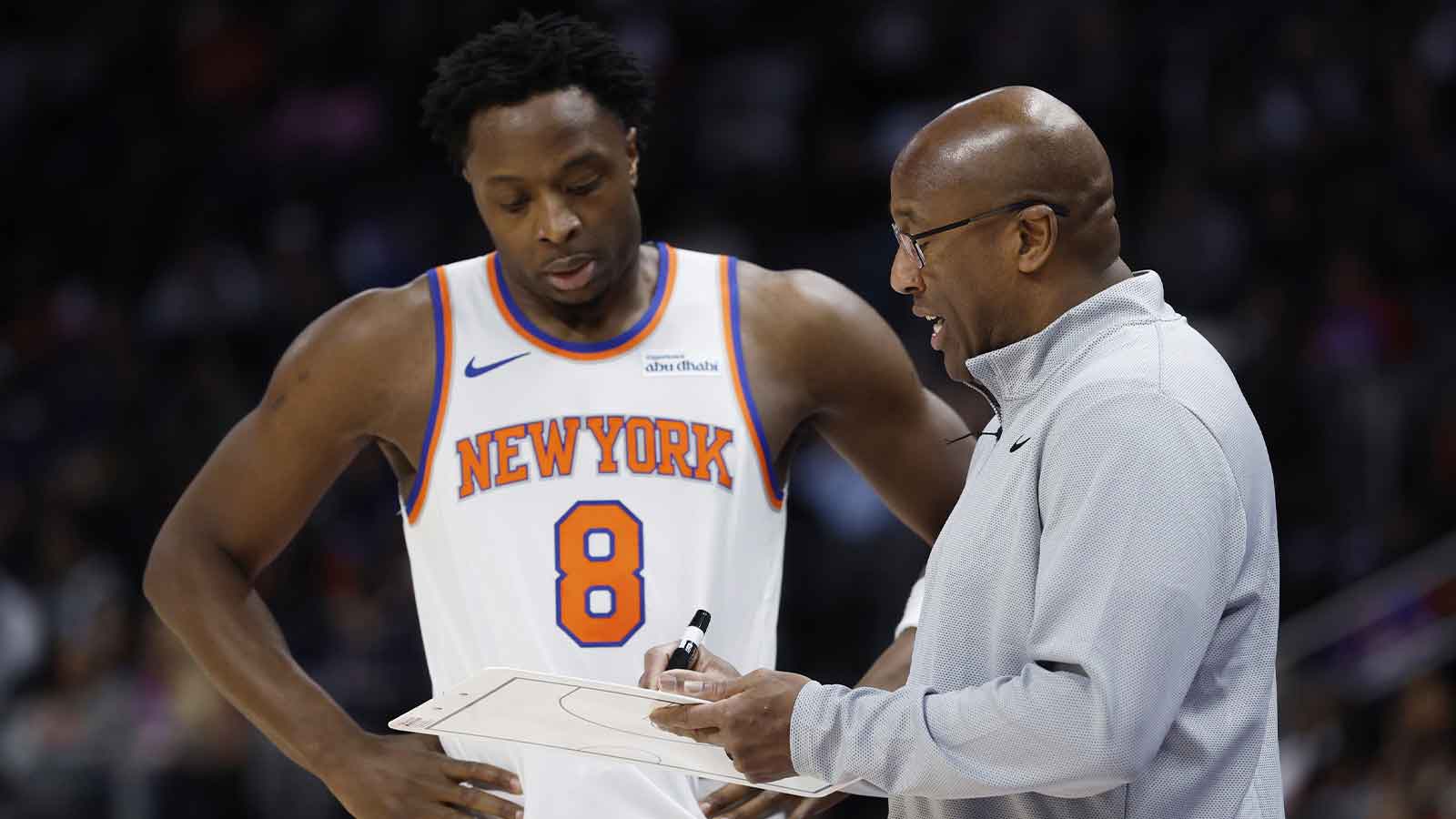 Knicks’ Mike Brown has shocked reaction to OG Anunoby All-Defense team ...