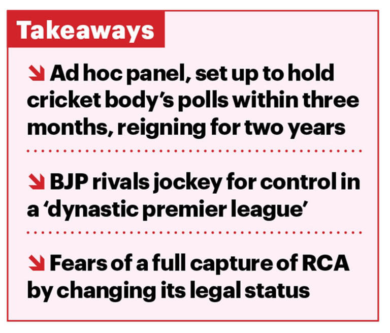 Rajasthan cricket makes a royal mess