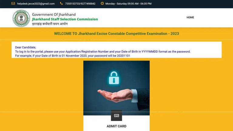 JSSC releases JECCE 2023 exam city slip at jssc.jharkhand.gov.in, admit ...