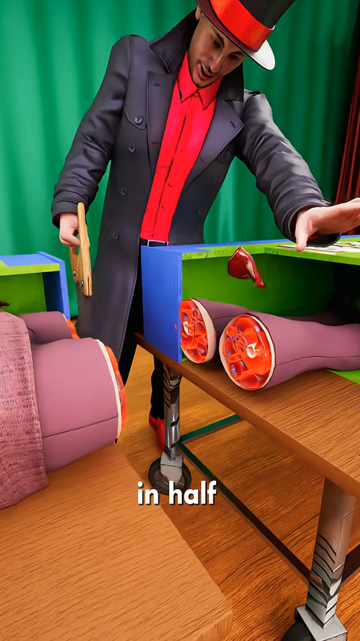 The truth behind sawing people in half: Magician secrets exposed
