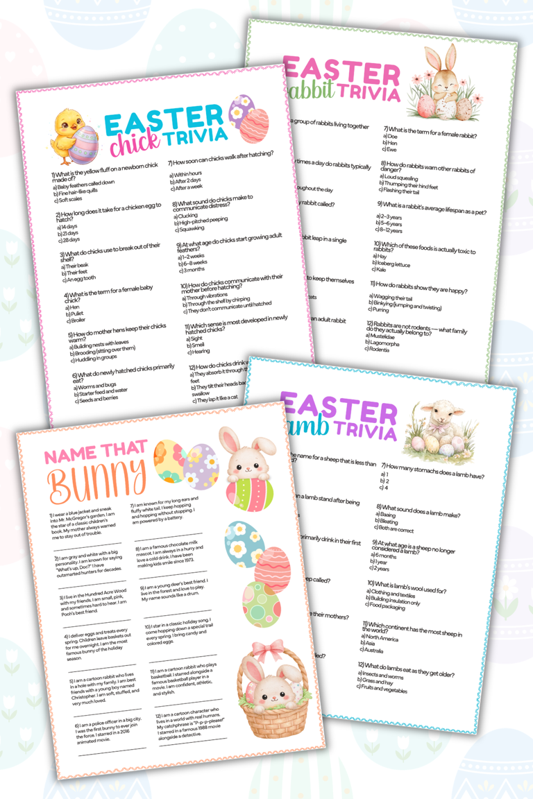 Easter trivia questions