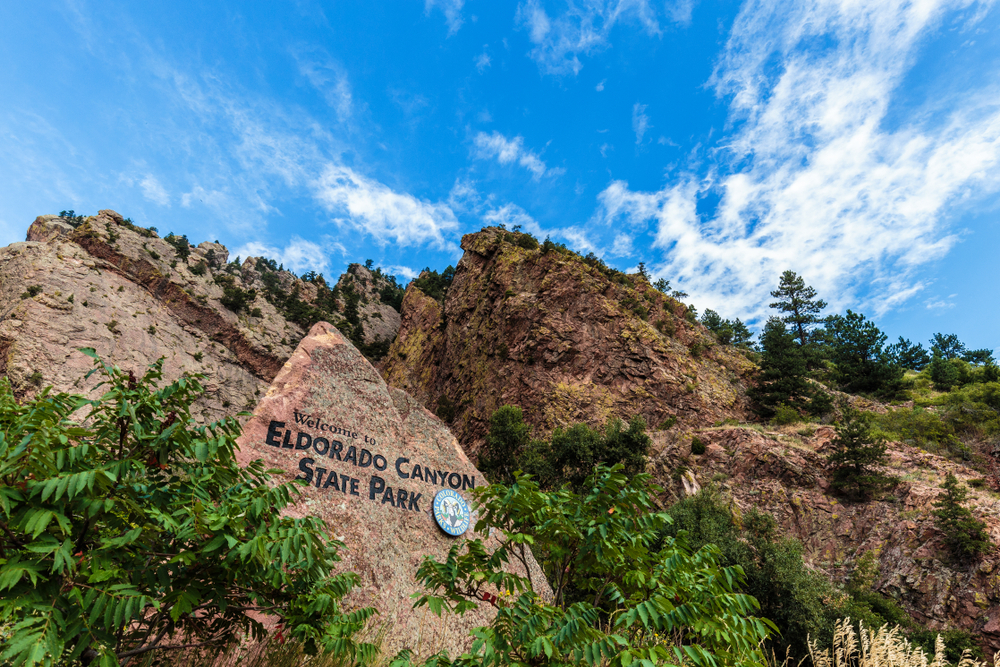 Where Colorado’s plains slam into the mountains, a gold-walled canyon ...