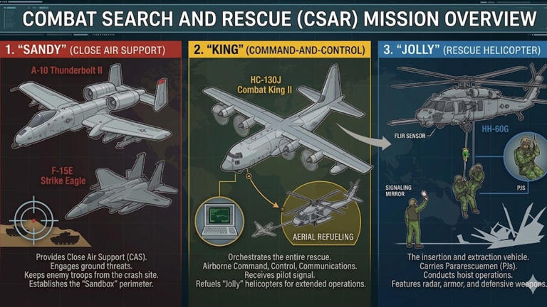 Retired Air Force veteran details dangerous rescue mission after plane ...
