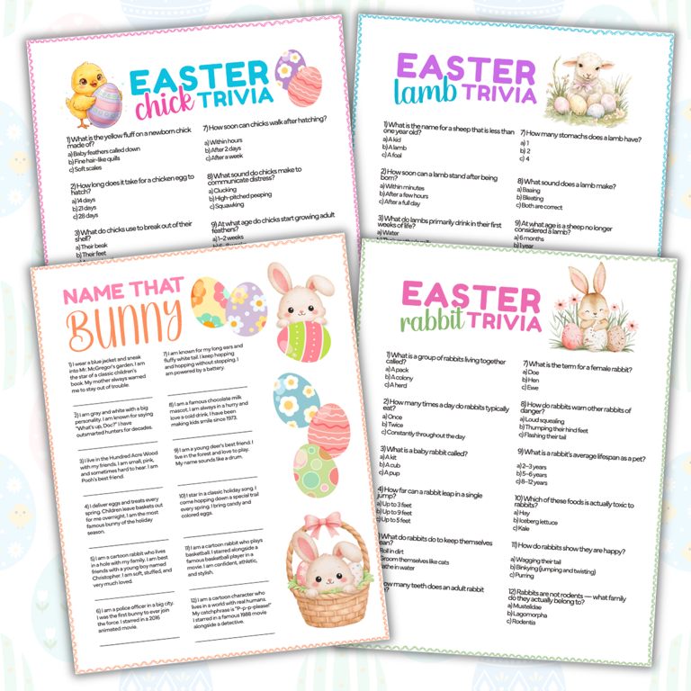 Easter trivia questions
