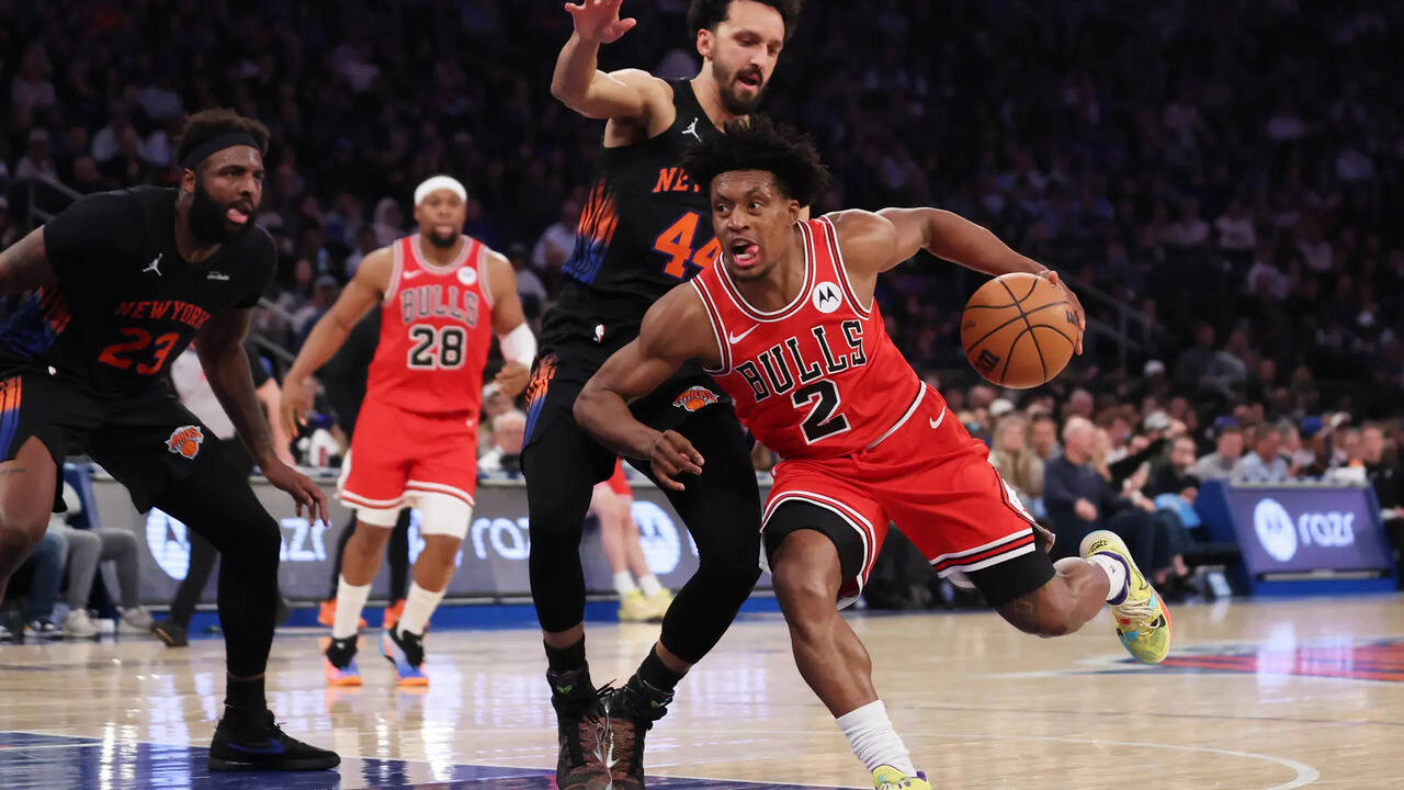 Knicks defeat Bulls 136-96, achieve 50 wins for third consecutive season