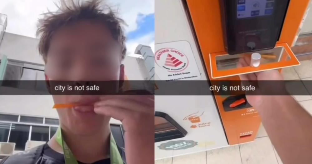 Teen held after viral iJooz vending machine straw-lick stunt sparks ...
