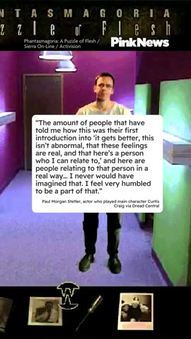 Paul Morgan Stetler celebrates his bisexual video game character from ...