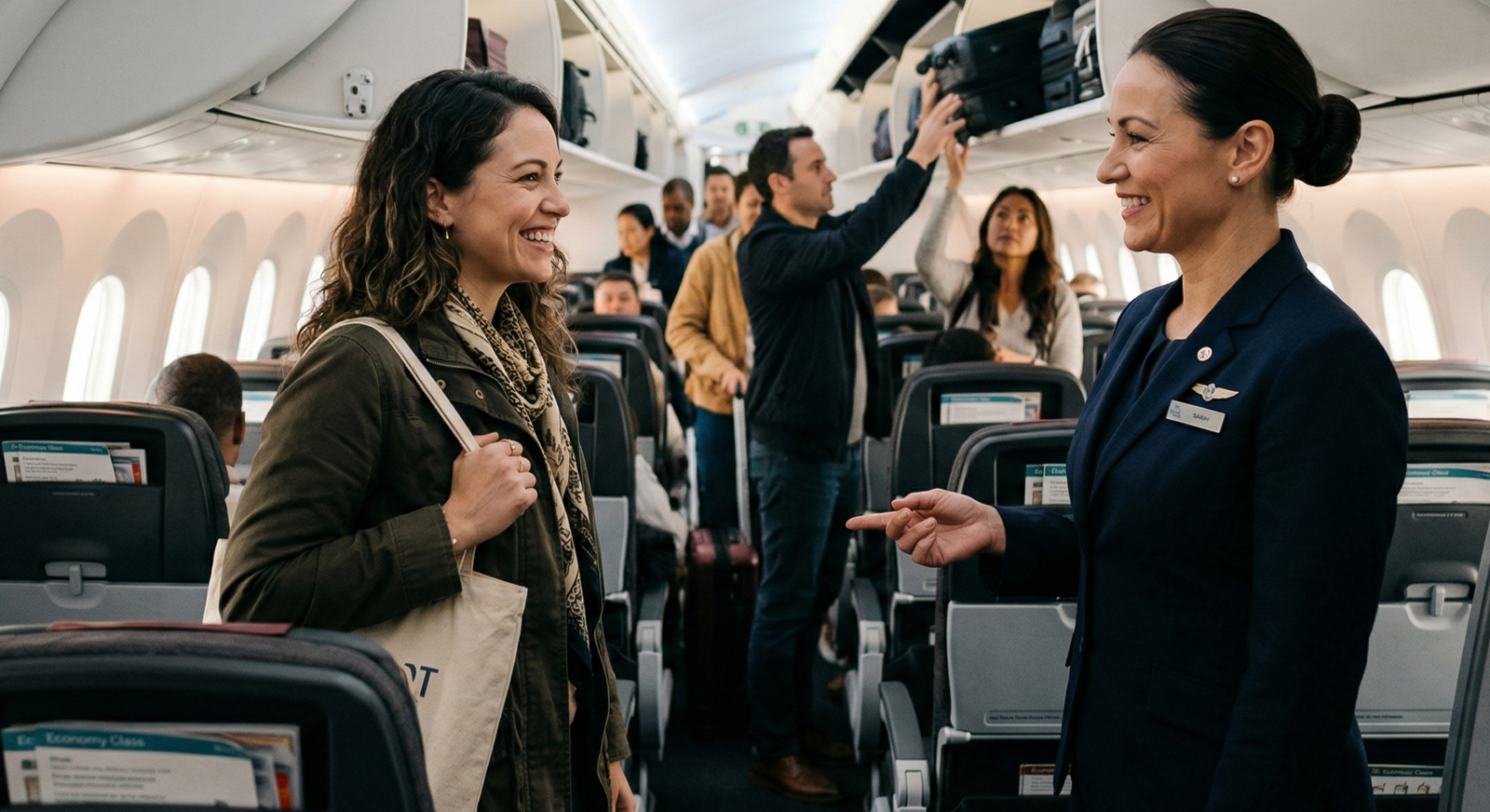 10 flight attendant tips to become a favorite passenger on an airplane